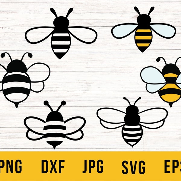 Bee Svg - Etsy
