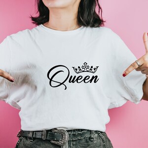 Rey y reina Svg con paquete Reina Svg Rey Svg Rey y Reina - Etsy México