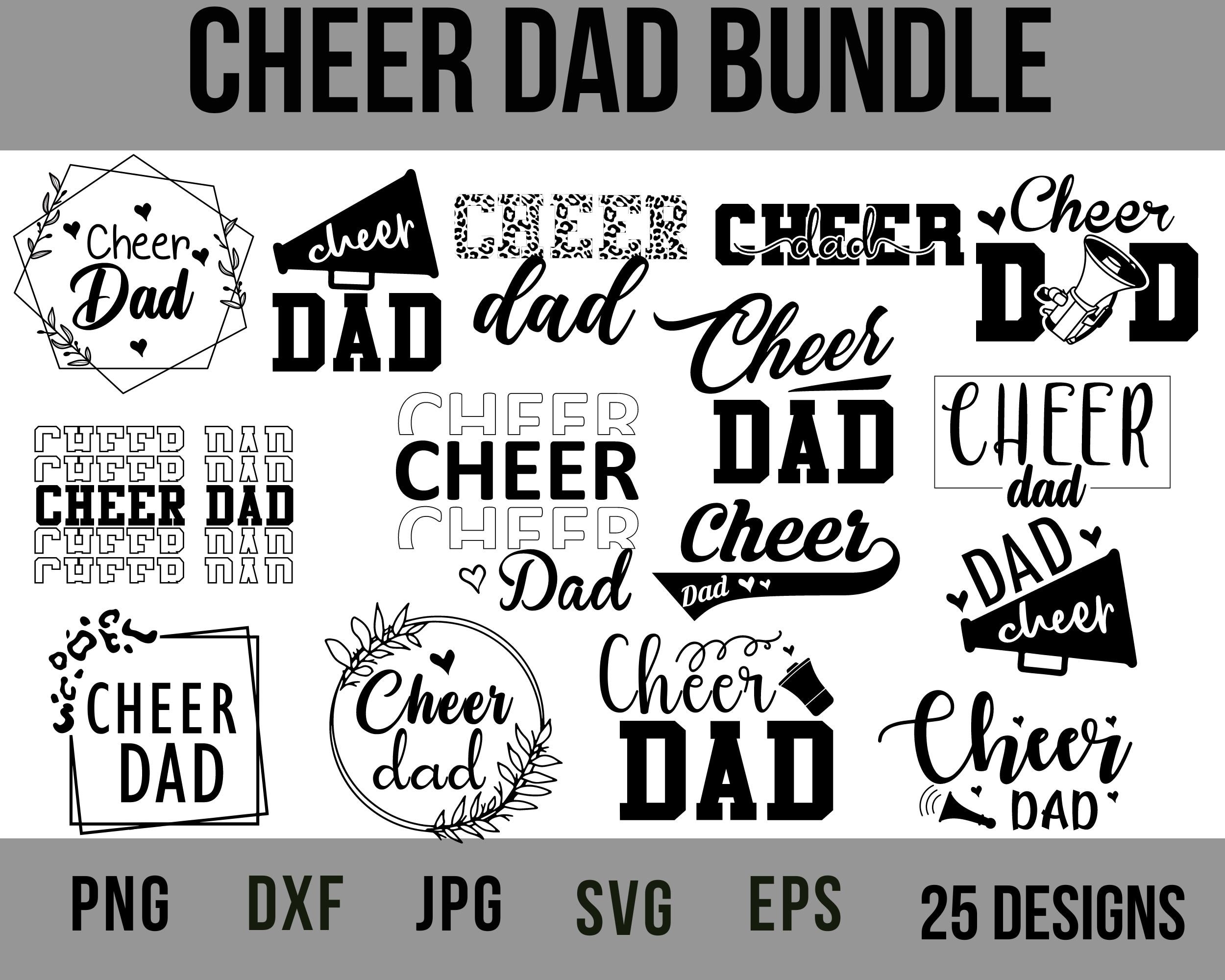 Cheer Dad Svg Cheer Svg Cheerleader Svg Cheerleading Svg - Etsy Australia