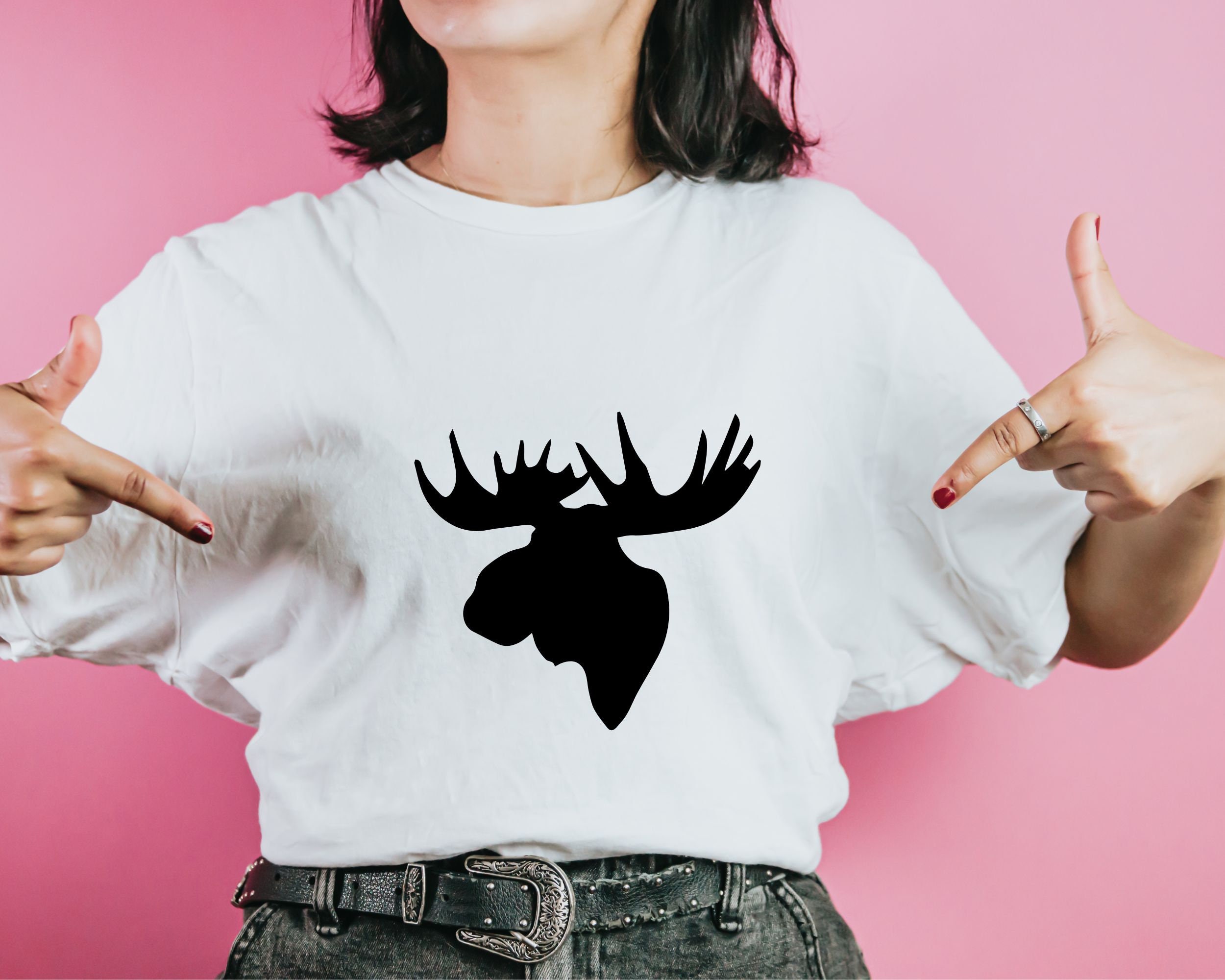Moose Svg Bundle Moose Clipart Moose Silhouette Christmas - Etsy Canada