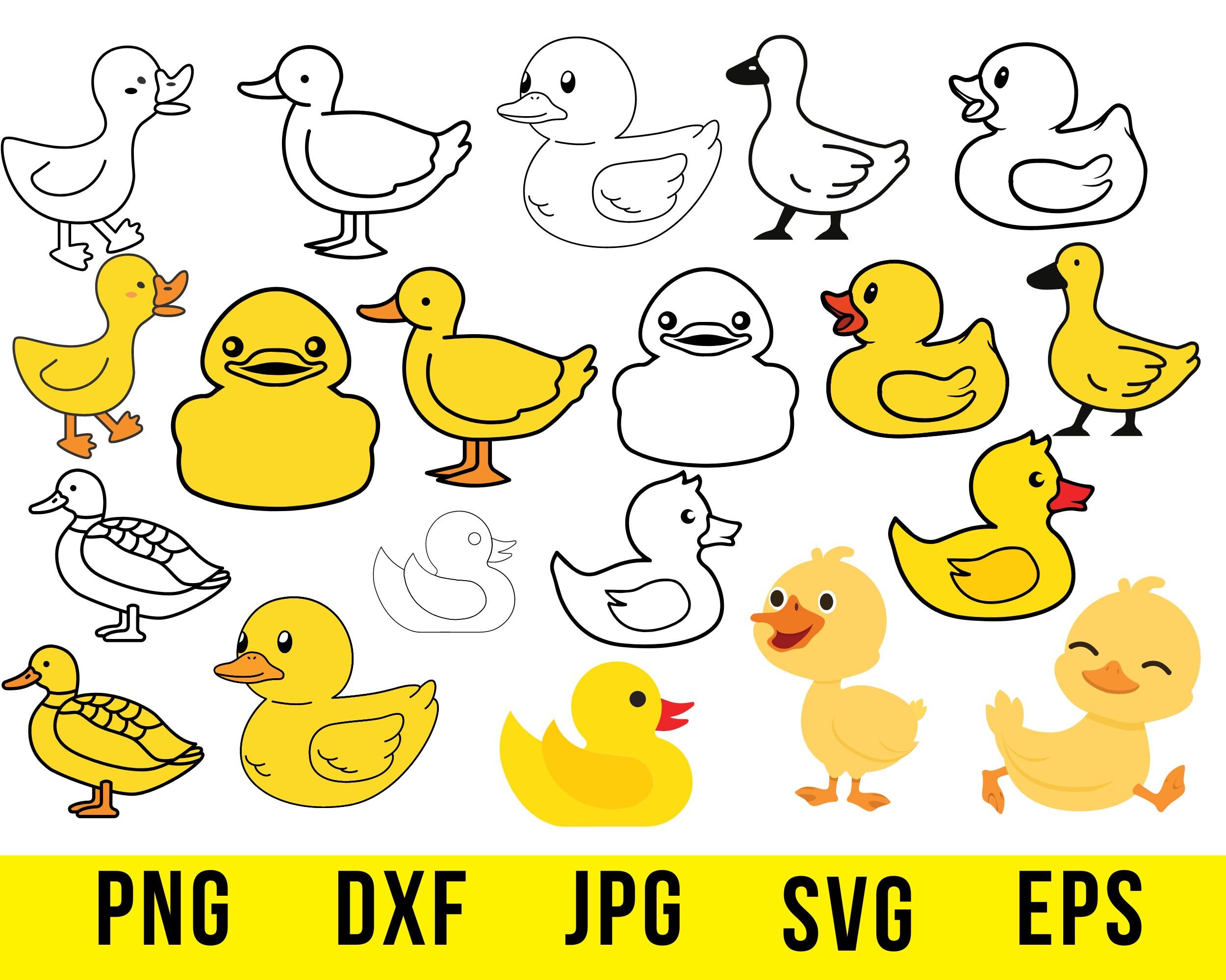 20 Duck Svg Bundle Rubber Ducky Svg Rubber Duck Svg Duck - Etsy Canada