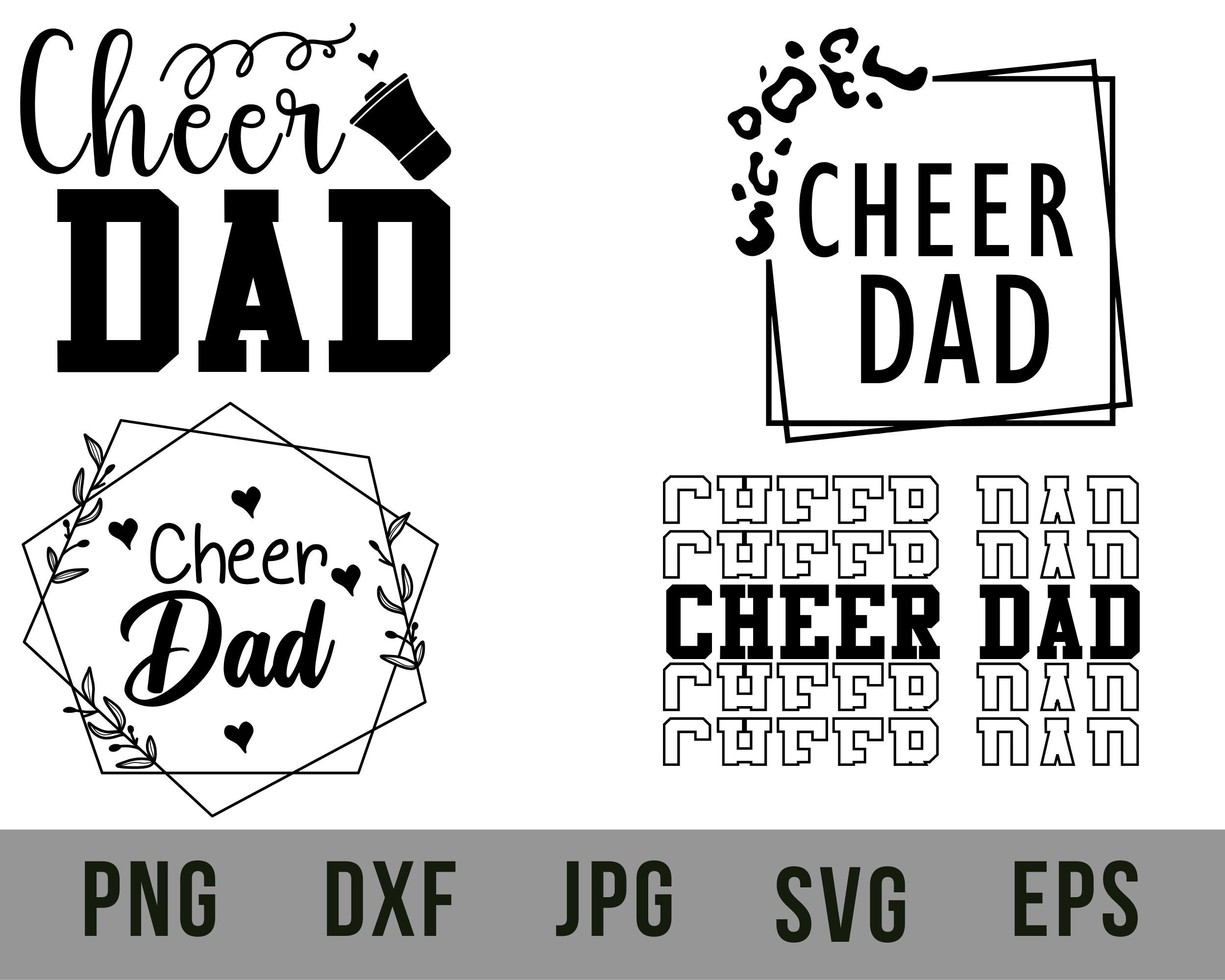 Cheer Dad Svg Cheer Svg Cheerleader Svg Cheerleading Svg - Etsy Australia