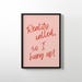 Trendy Wall Art Funny Quote Poster Art Prints Aesthetic Room Decor Wall ...