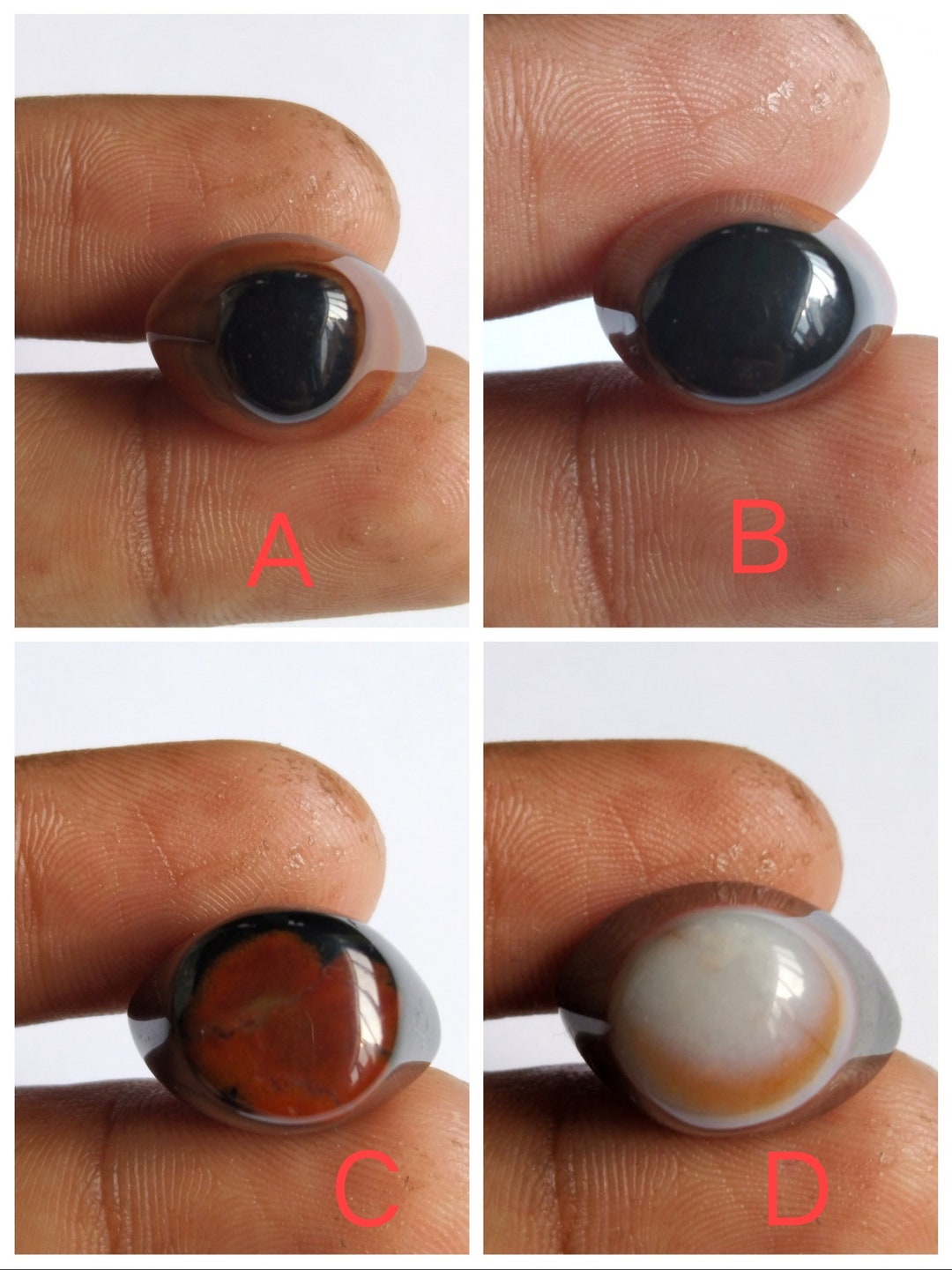 Amazing Quality 100% Natural Shiva Eyes Agate Eye Agate Eyes Cabochons ...