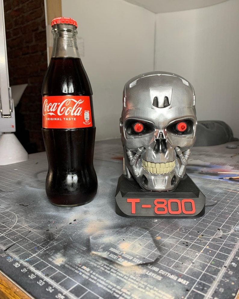 T-800 Terminator Exoskeleton Head - Etsy