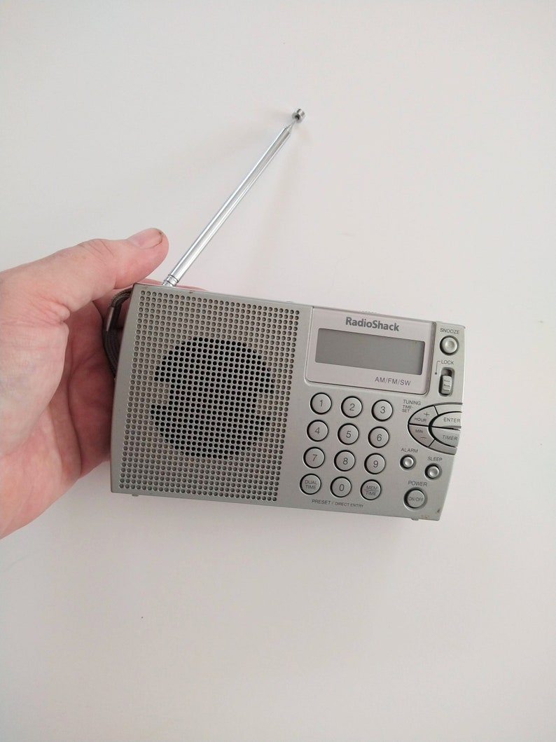 Vintage Radio Shack AM FM SW Radio 1990s - Etsy