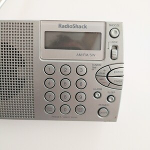 Vintage Radio Shack AM FM SW Radio 1990s - Etsy
