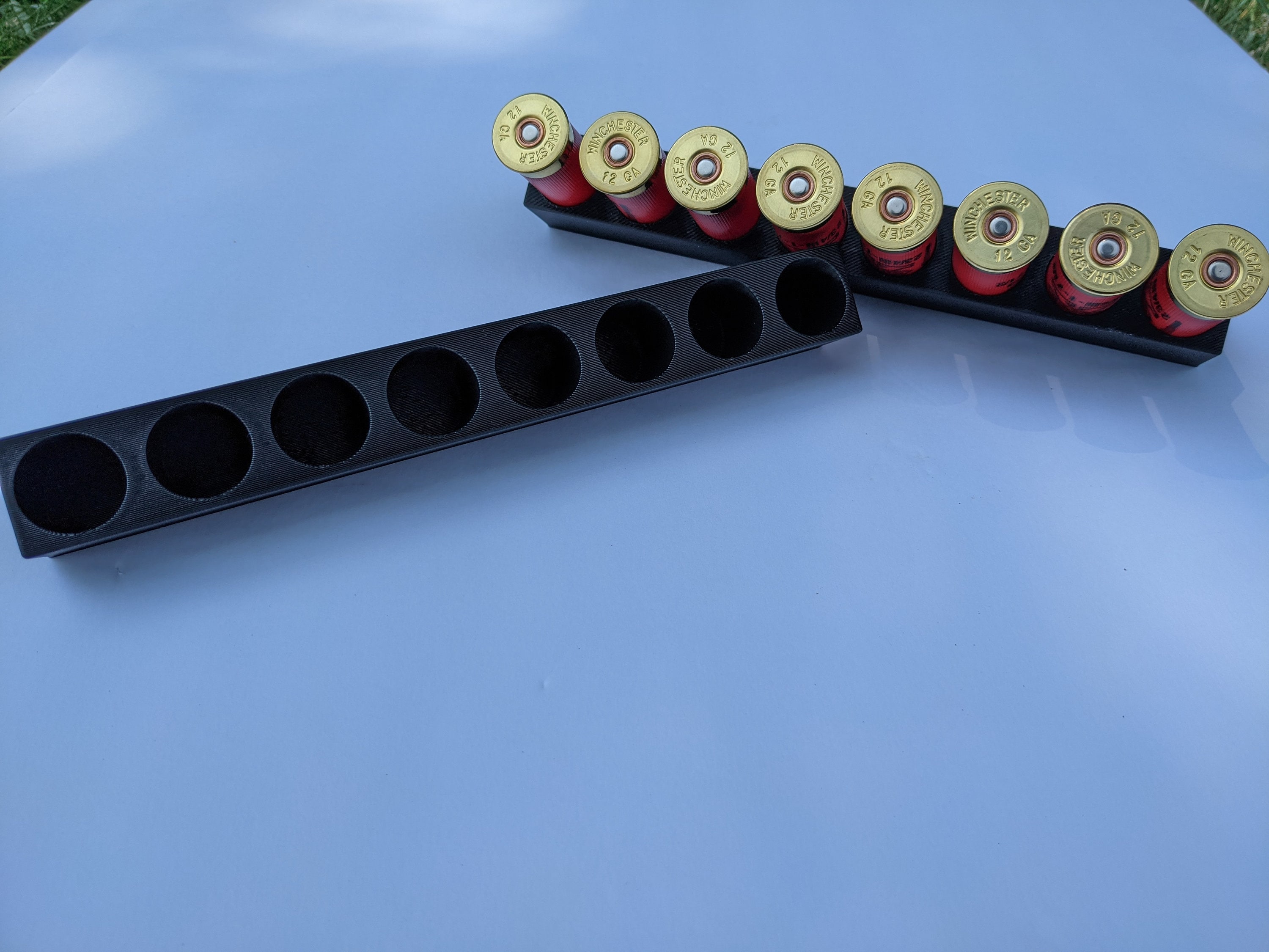12 Gauge Shotgun Shell Holder 3d Printed Holds Eight Shells - Etsy