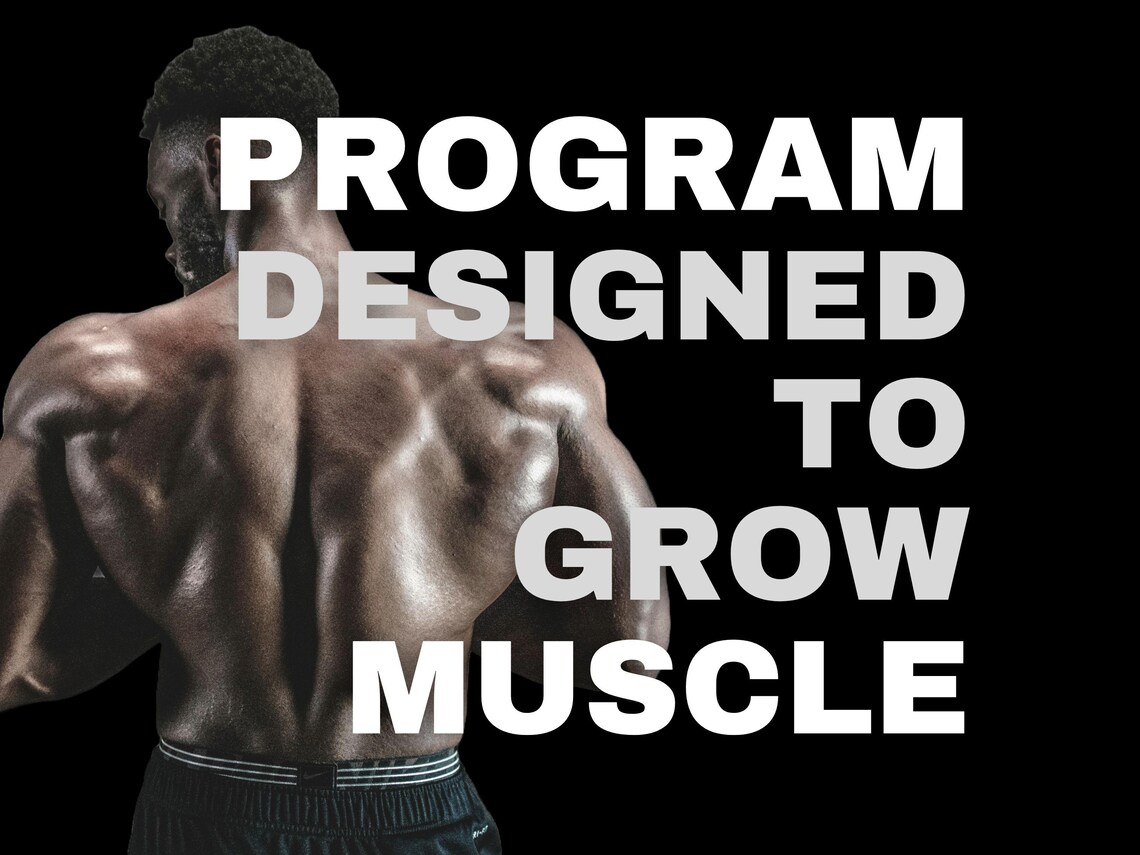 8-week Gym Training Plan | Advanced Muscle Building Program | 5-day ...
