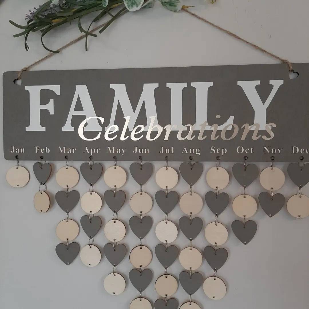 Personalised Birthday Reminder Board Dates to Remember Board - Etsy UK