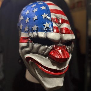 Custom Payday 2 “dallas” Replica Heist Mask - Etsy