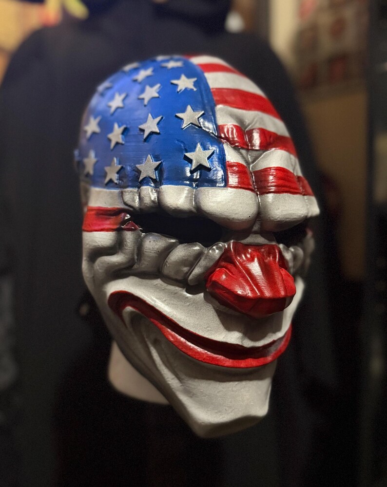 Custom Payday 2 dallas Replica Heist Mask - Etsy