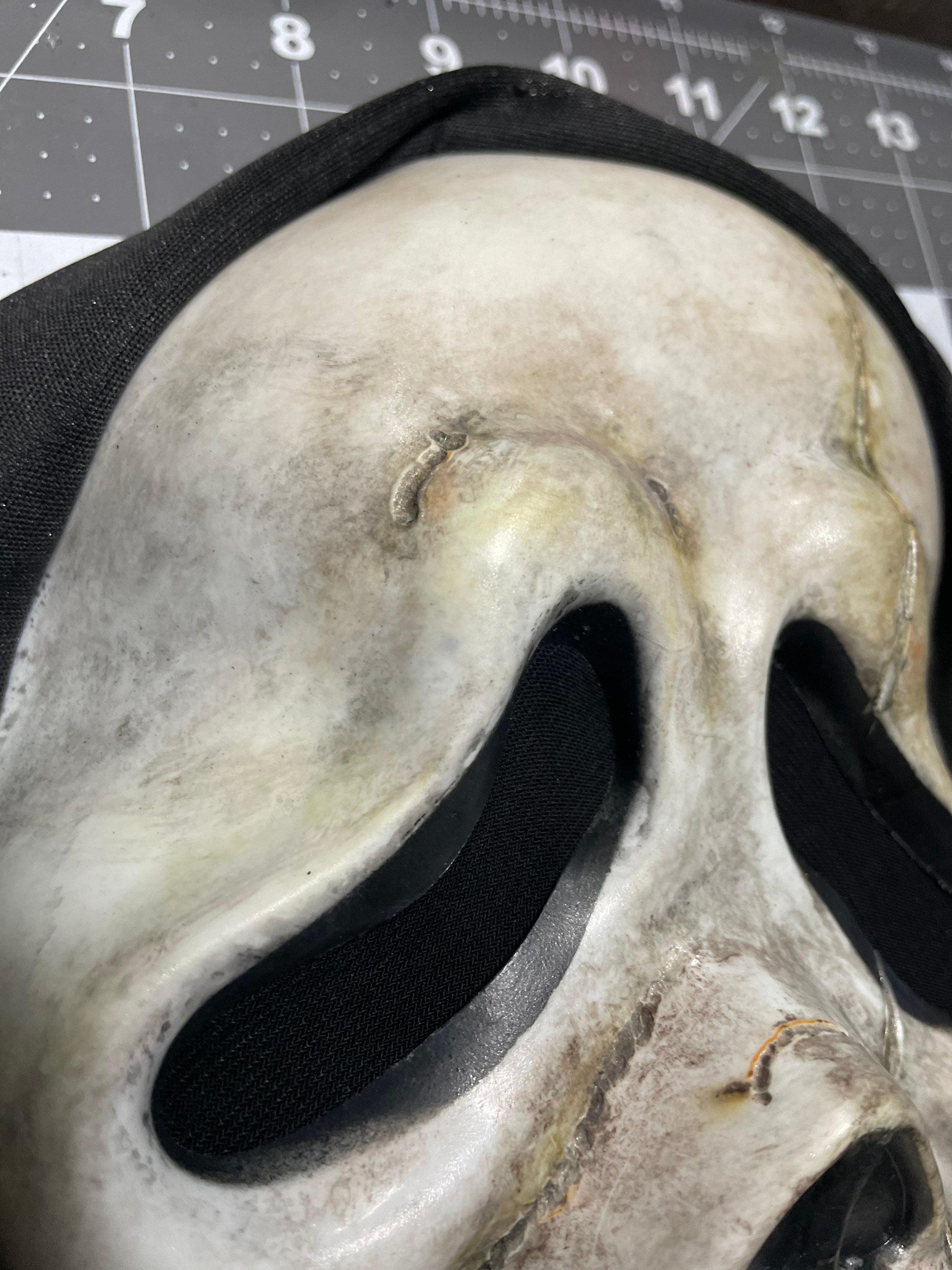 Custom Scream 6 stu Macher Ghostface Mask With Zipper - Etsy UK