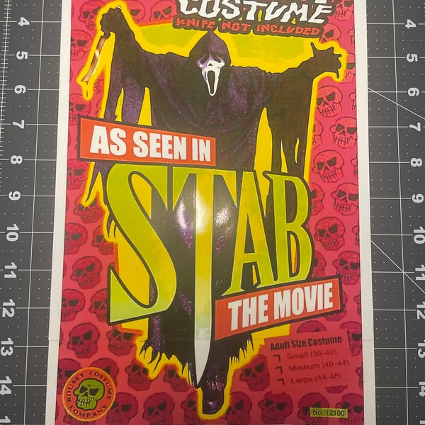 Ghostface Costume - Etsy