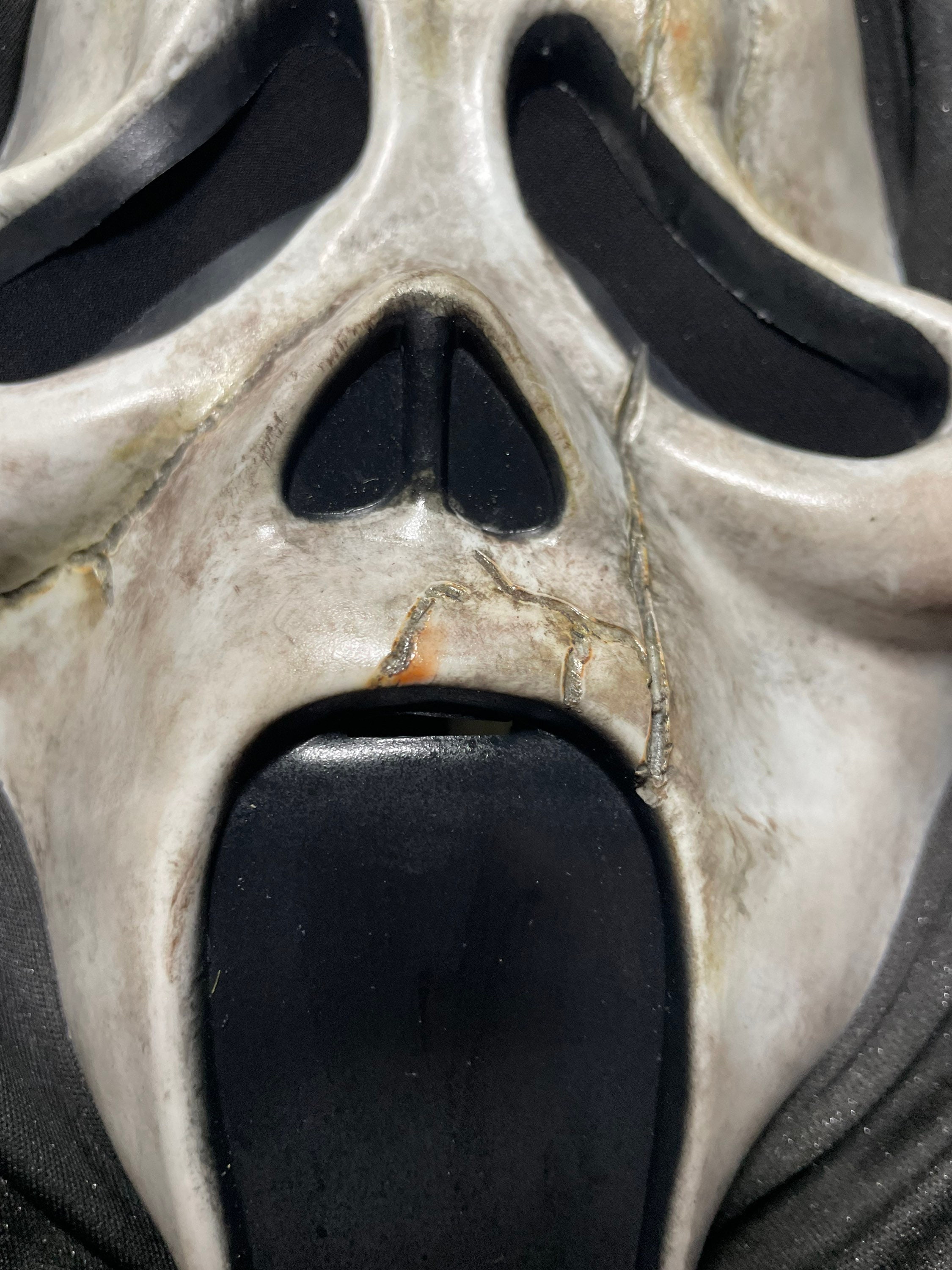 Custom Scream 6 stu Macher Ghostface Mask With Zipper - Etsy UK