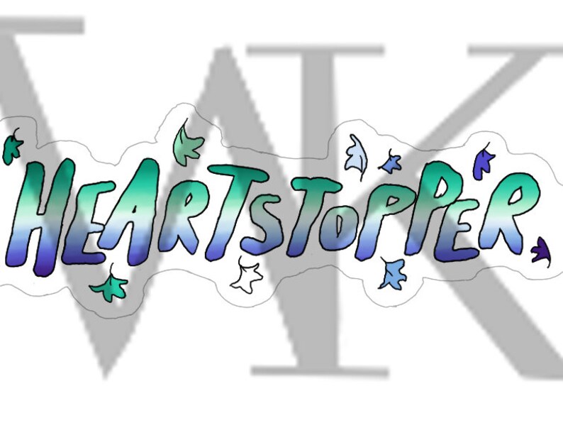 Heartstopper Title Stickers Heartstopper Gift Laptop - Etsy