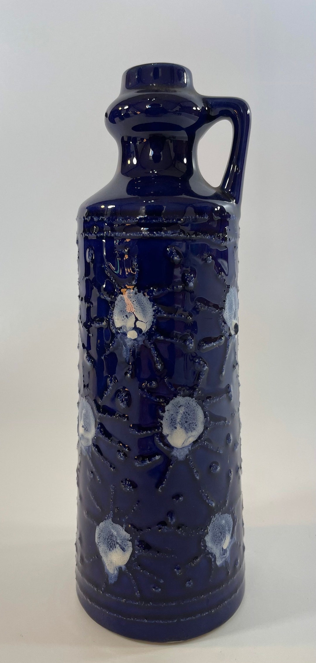 East German Pottery, Mid Century Ceramic Vase Strehla German Pottery ...