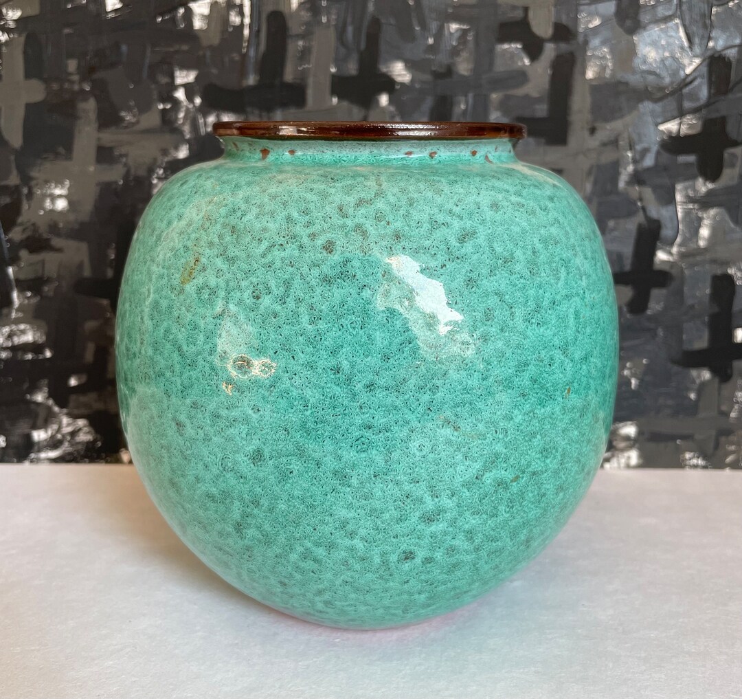 East German Pottery, Mid Century Ceramic Vase Pottery Römhild German ...