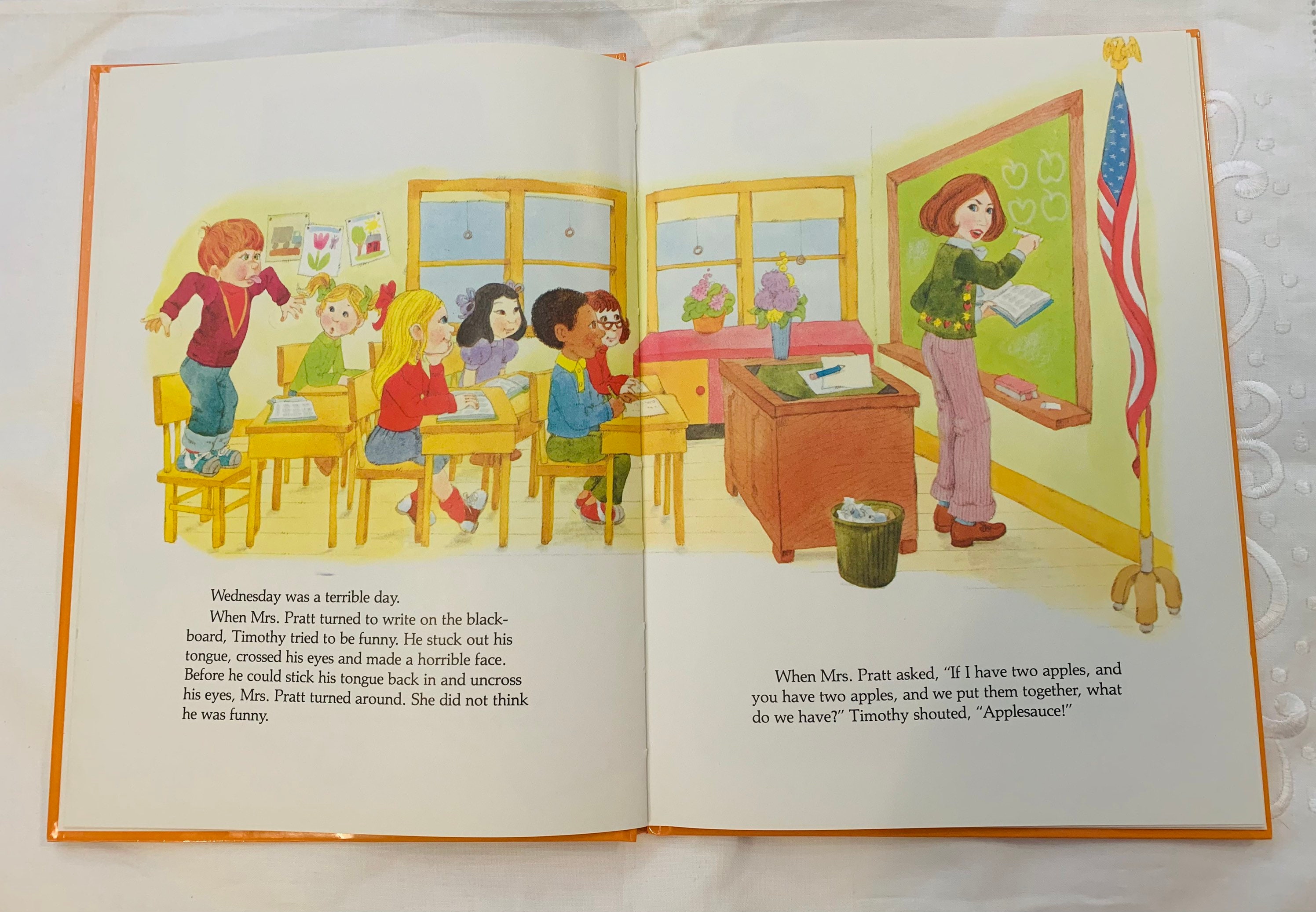 Vintage 1983 Care Bears Book the Trouble With Timothy by Margaret ...