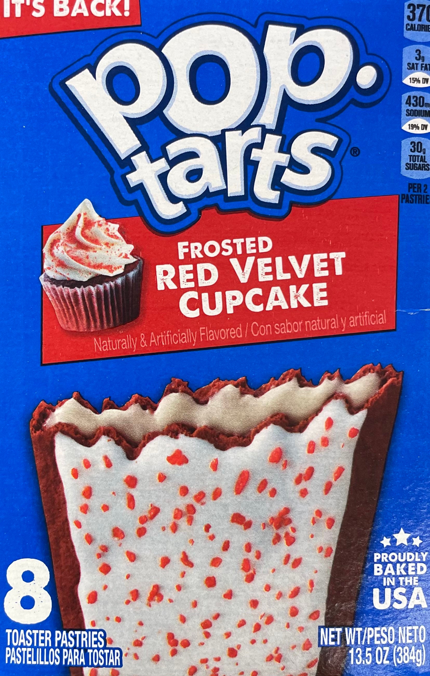 Red Velvet Cake Pop Tarts