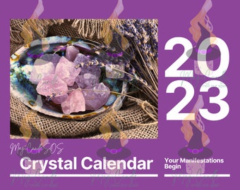 Crystal 2023 Calendar - Etsy