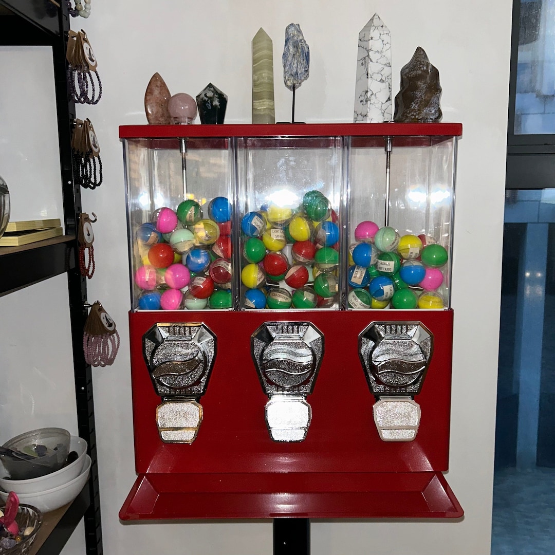Deluxe Crystal Gumball Machine - Etsy