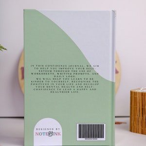 Confidence Journal / Self-esteem Journal / Mindset Journal / - Etsy UK