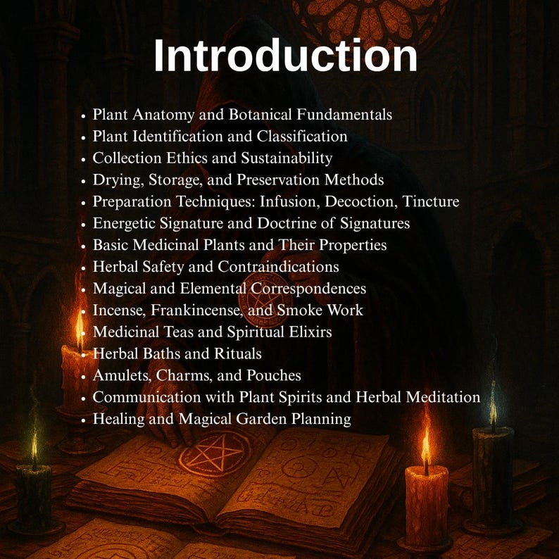 Herbalism & Plant Magick 101 Handbook | Beginner Green Witchcraft ...