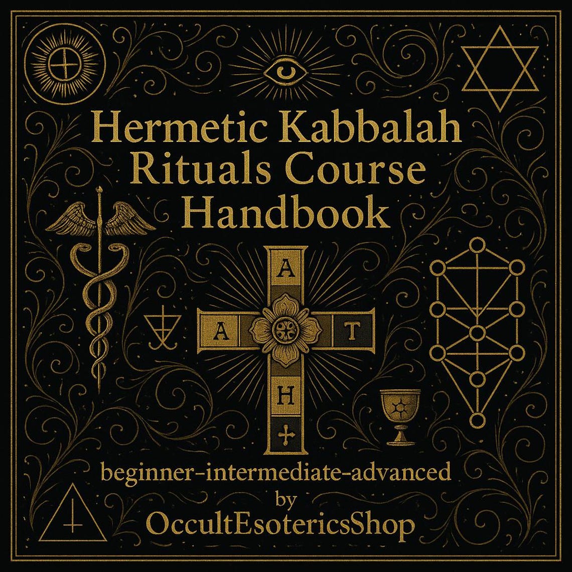Hermetic Kabbalah Ritual Practice Handbook | Daily Rituals, Middle ...