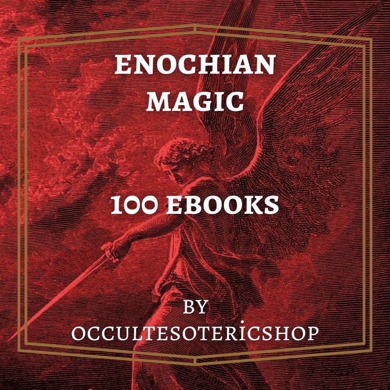 Enochian Magic 100 Books Enochian Ebooks John Dee Magick - Etsy