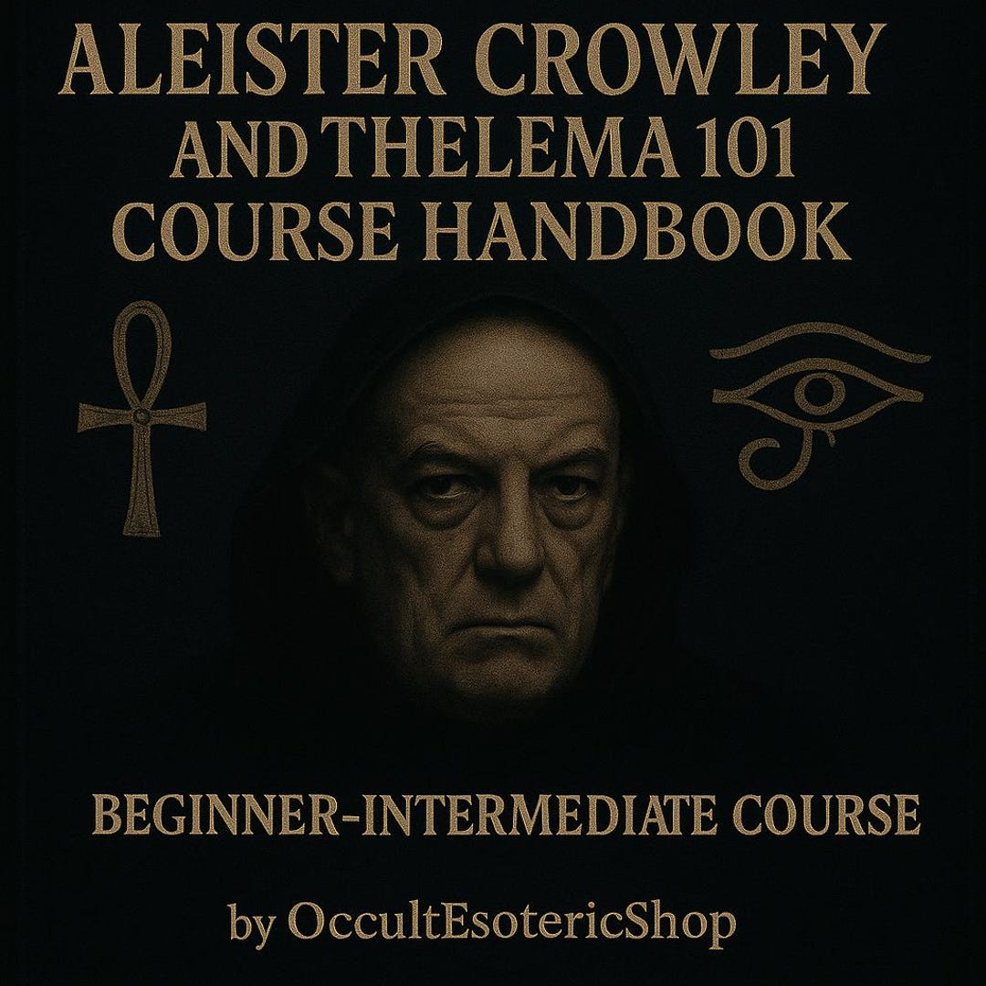 Thelema 101 Course Handbook | Aleister Crowley Ritual Magick 101, True ...