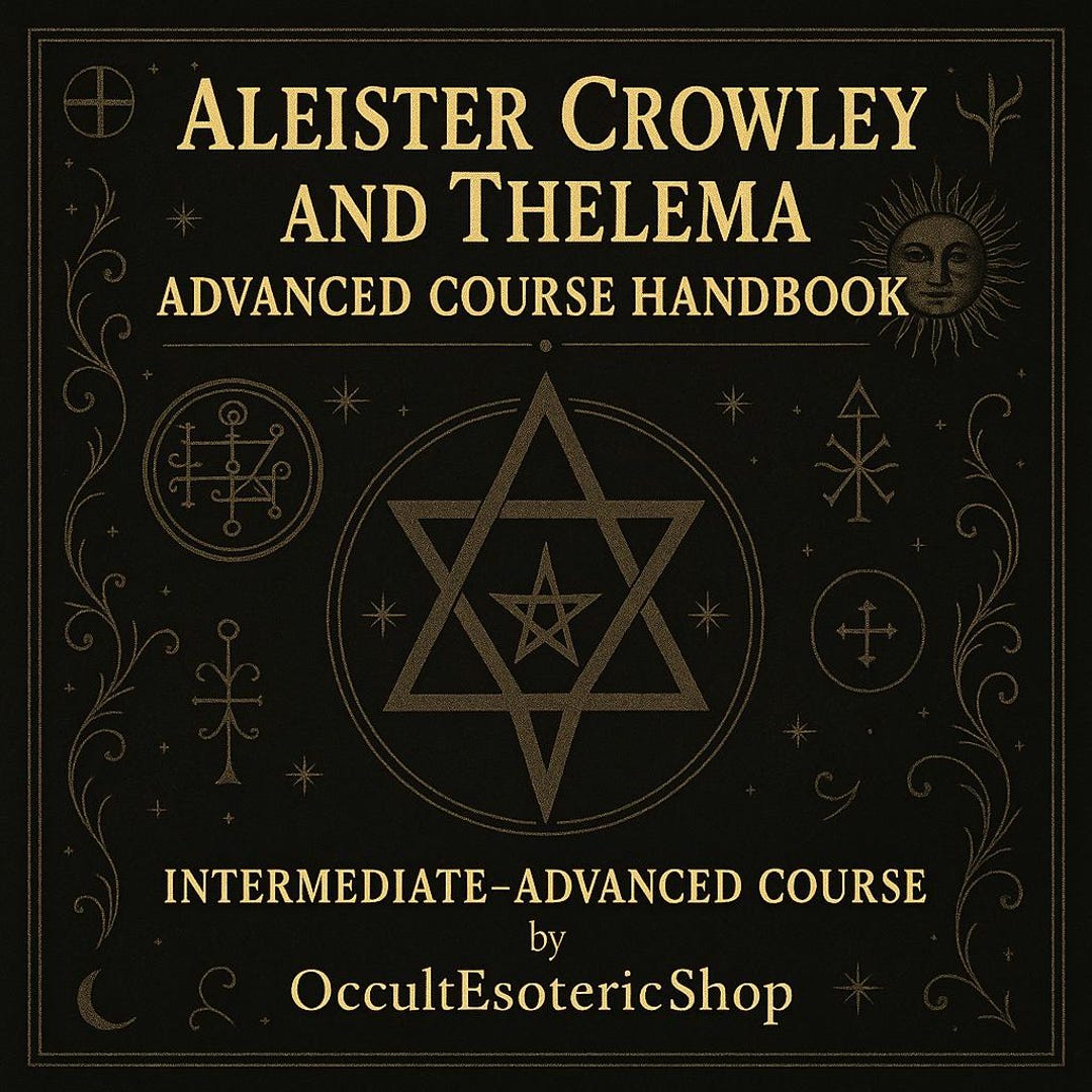 Aleister Crowley and Thelema Advanced Handbook | Advanced Ritual Magick ...