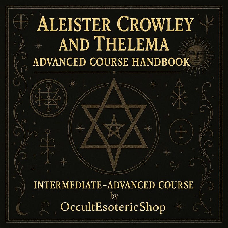 Aleister Crowley Thelema Course Bundle: Beginner to Advanced Rituals ...