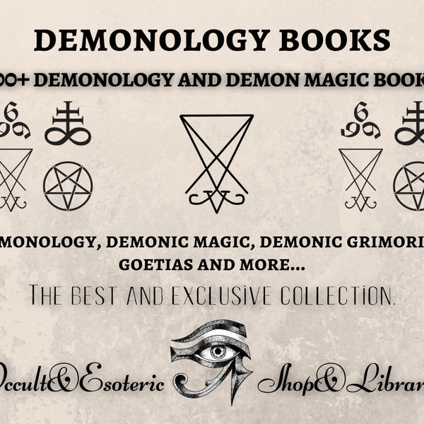 Demonology - Etsy
