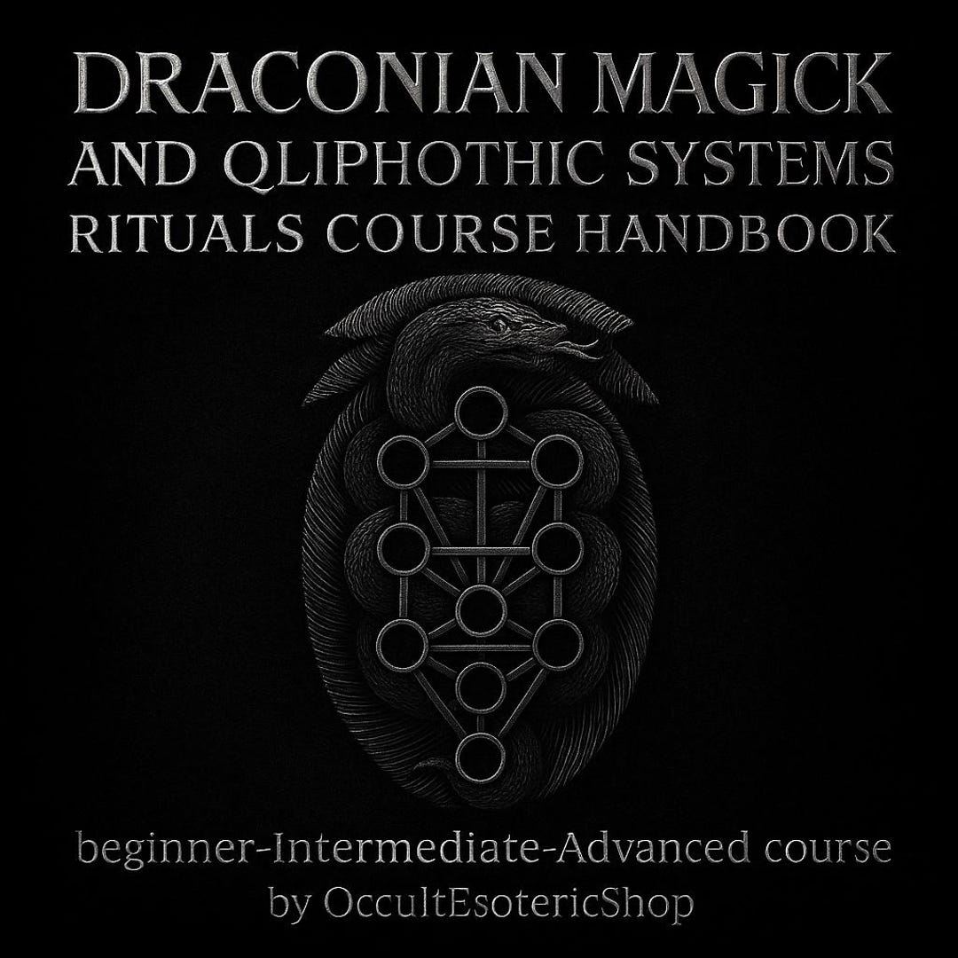 Draconian Magick and Qliphothic Practical Rituals Book | Chaos ...