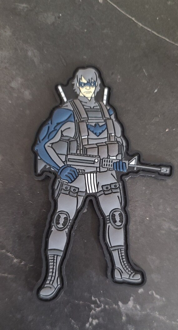 Tactcial Nightwing PVC Patch | Etsy