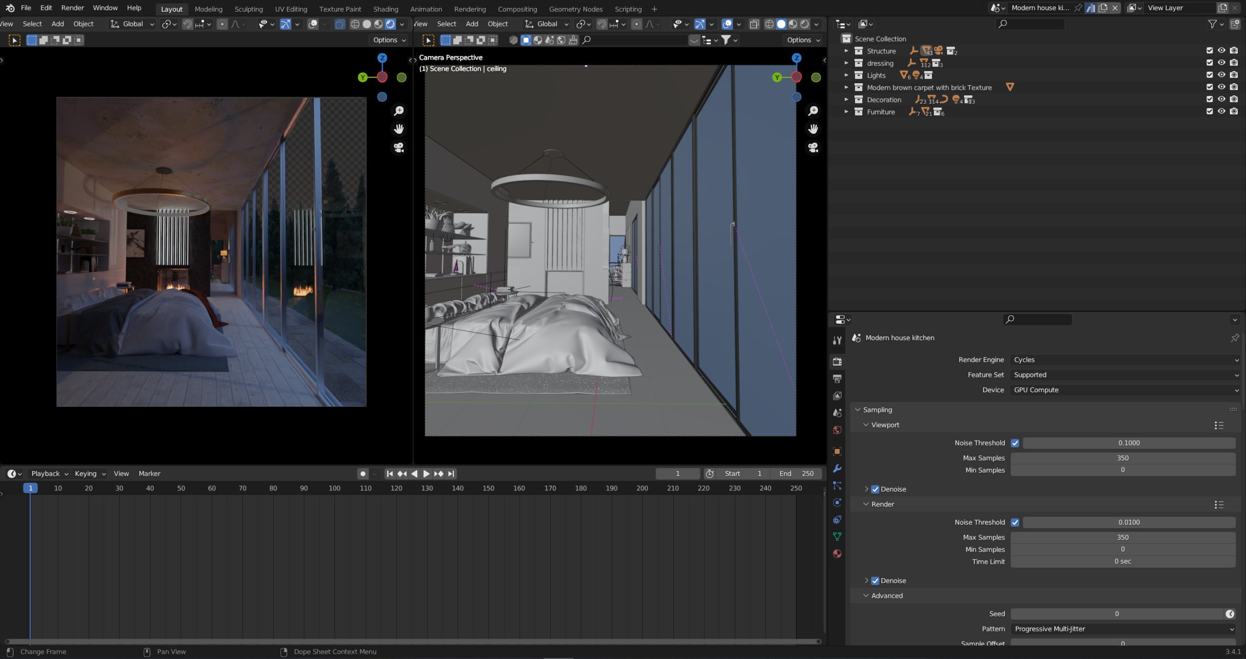 3D Scene Download: Lab Monkey Studio Blender File - Etsy