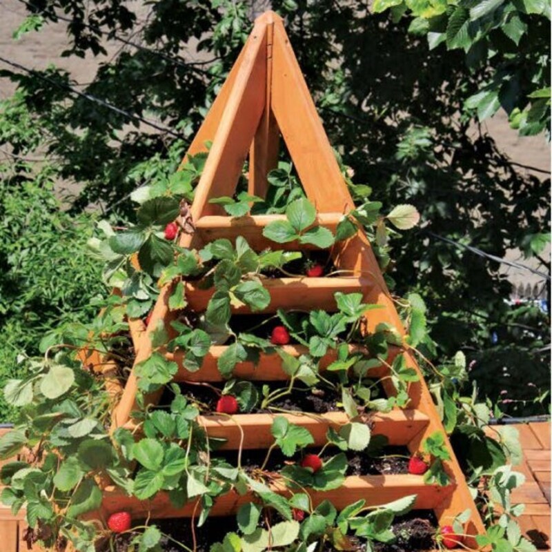Strawberry Pyramid Planter - Etsy UK