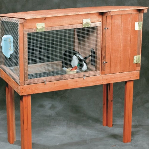 DIY Rabbit Hutch PLANS Self Build Rabbit Hutch Assembly - Etsy