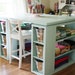 Sewing TABLE PLANS - Crafting Table With Storage DIY - Quilting Table ...