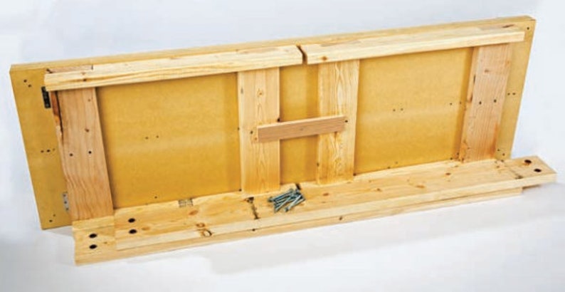 Easy Workbench Foldable PLANS DIY Workbench Workshop - Etsy
