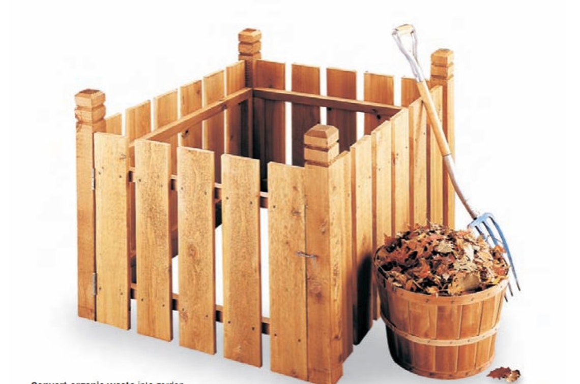Compost Corral Box PLANS DIY - Compost Corral Bin Box Build Plans ...