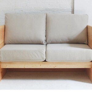 Easy Sofa PLANS 56" by 29" Diy Self Build - Woodcraft Plans Furniture ...