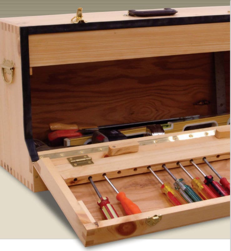 Toolbox Carpenters PLANS - DIY Workshop Woodcraft Plans Joinery Plan ...