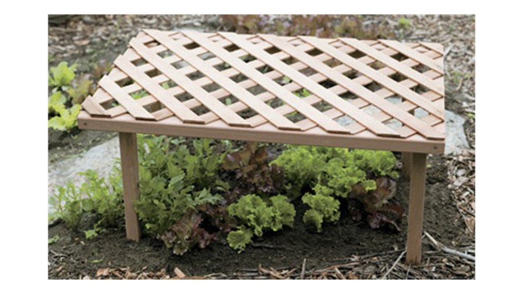 Plant Shade Cover PLANS - DIY Seedling Cover Planter Build Plans Garden ...