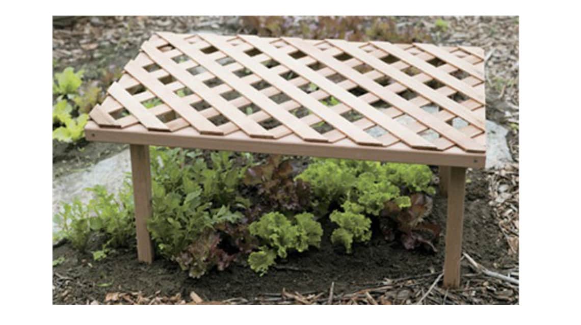 Plant Shade Cover PLANS - DIY Seedling Cover Planter Build Plans Garden ...