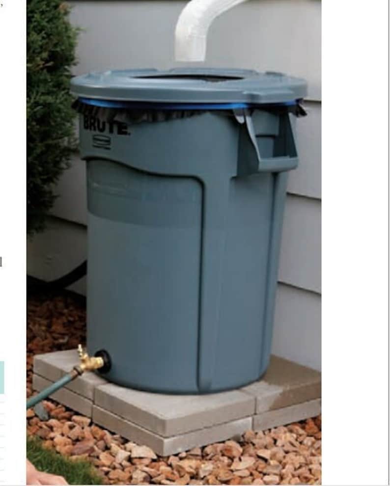 Rain Barrel PLANS DIY Rain Collector How to Woodcraft Plans - Etsy