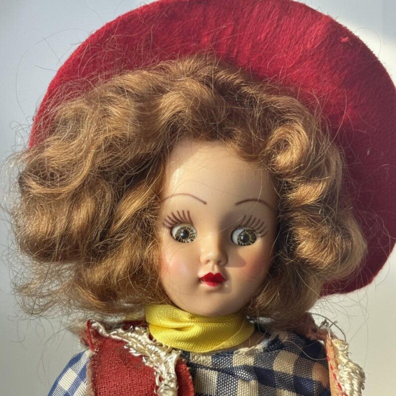 1948 Duchess Doll Western Cowgirl | Vintage 8-inch Post-wwii | Mid ...