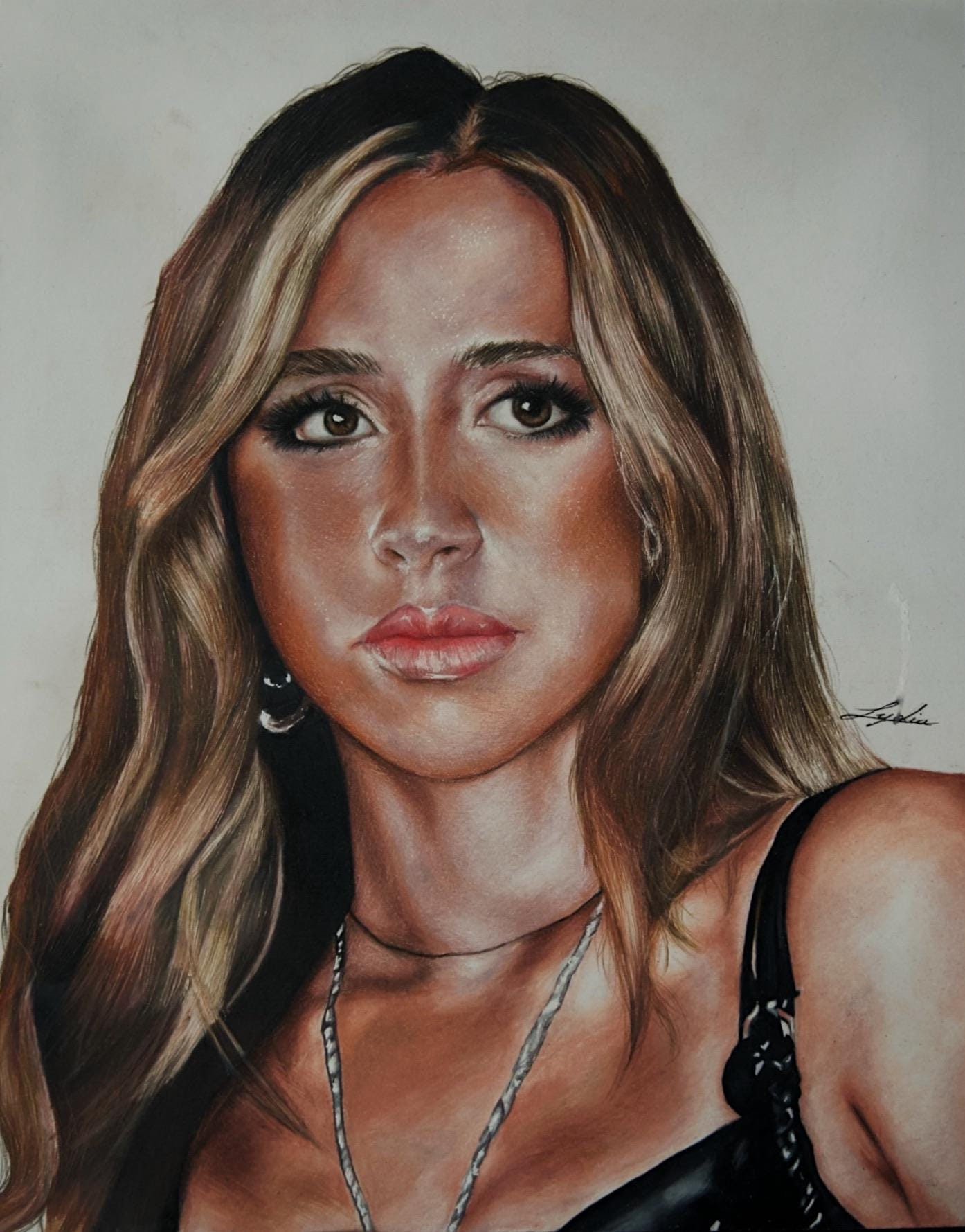 Tate Mcrae Portrait Print | Colored Pencil Drawing - Etsy