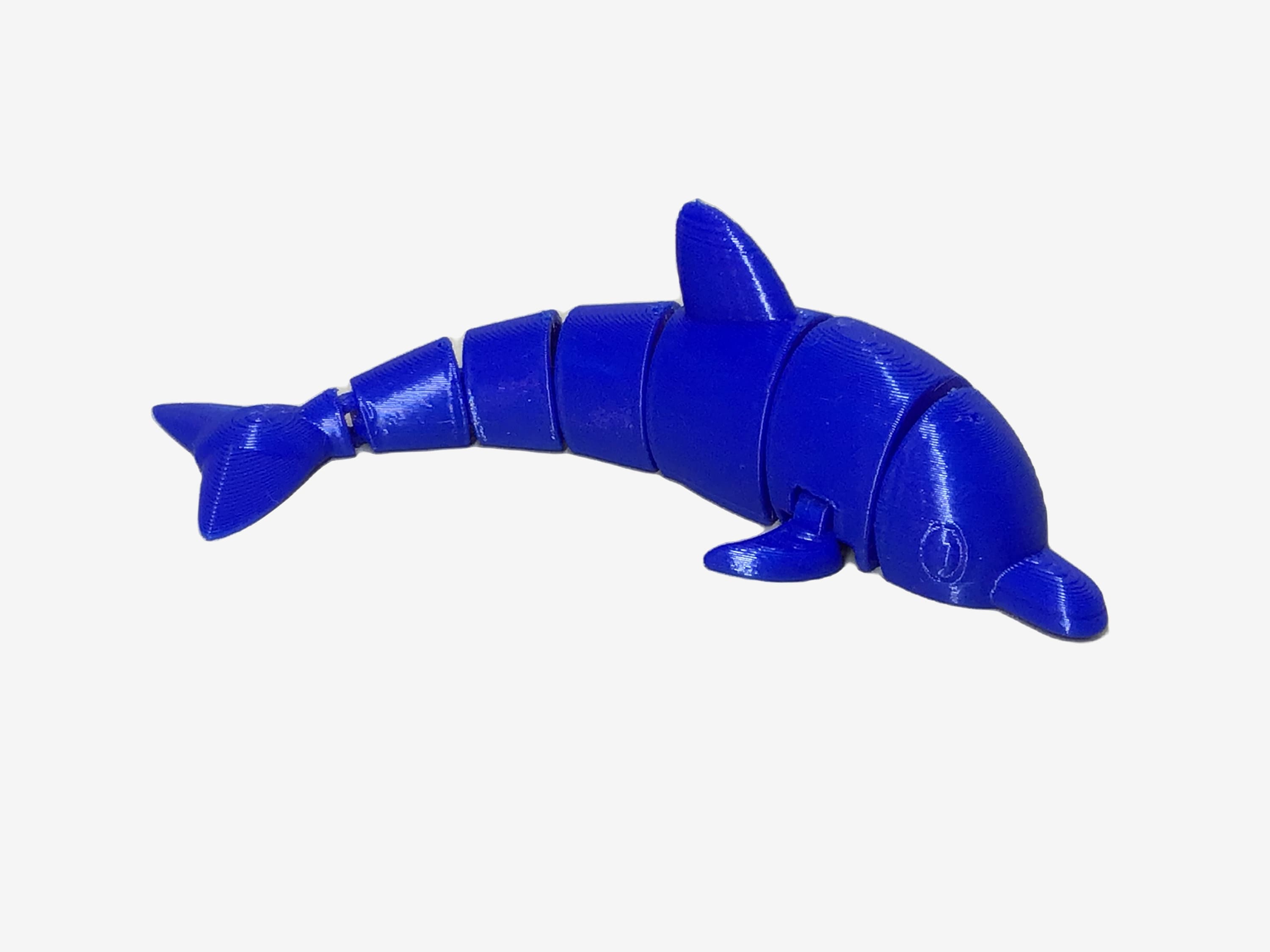 Flexi Articulated Dolphin: Fidget Desk Toy - Etsy